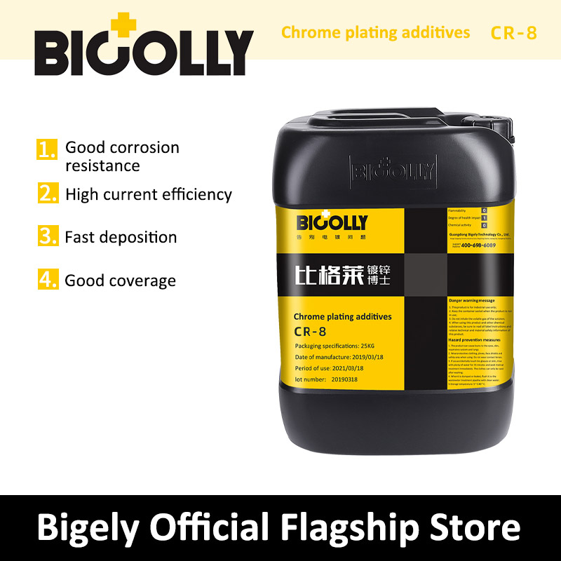 Decorative chrome plating additives